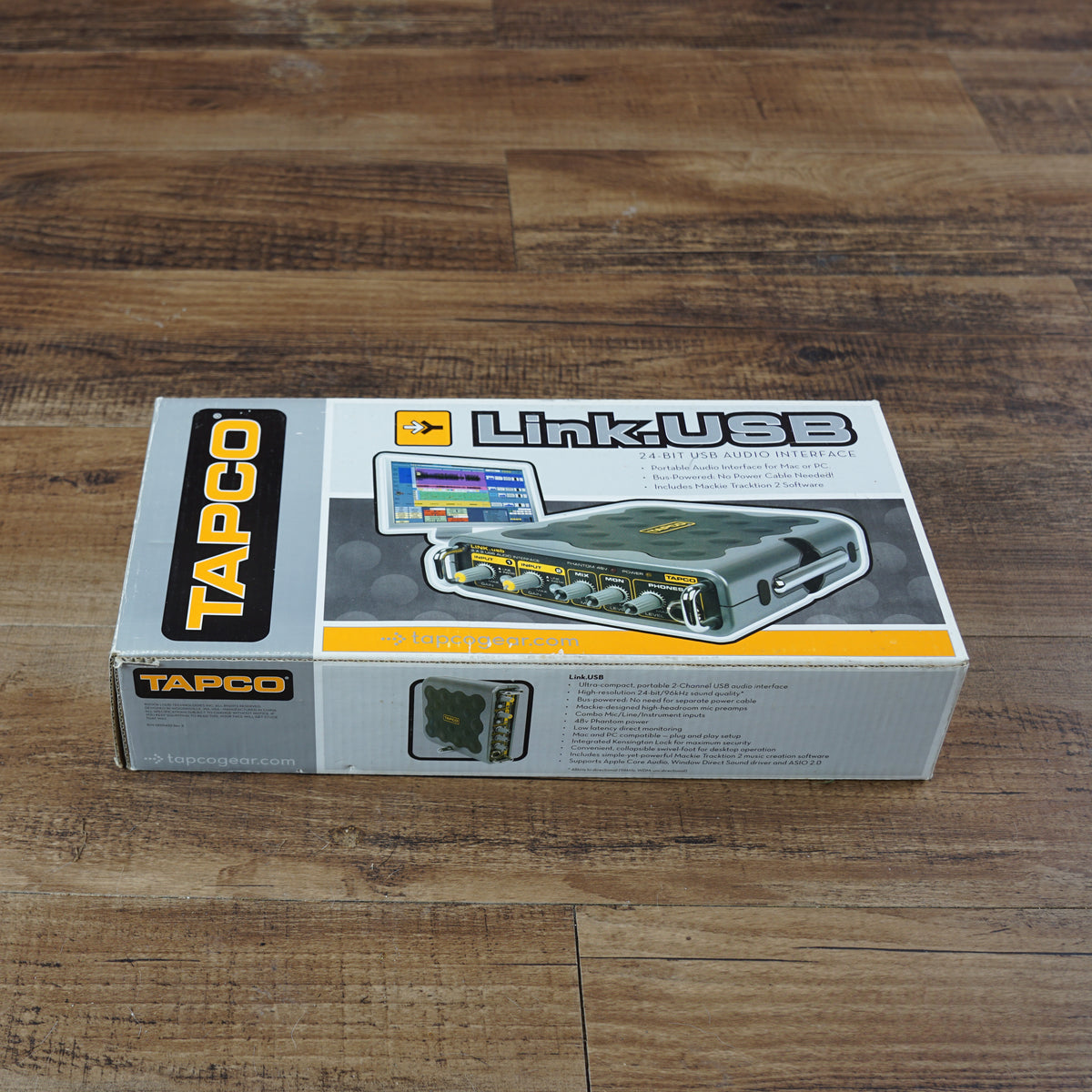 Tapco Link.USB 24-bit USB Audio Interface – Guitars, Basses, Keys ...